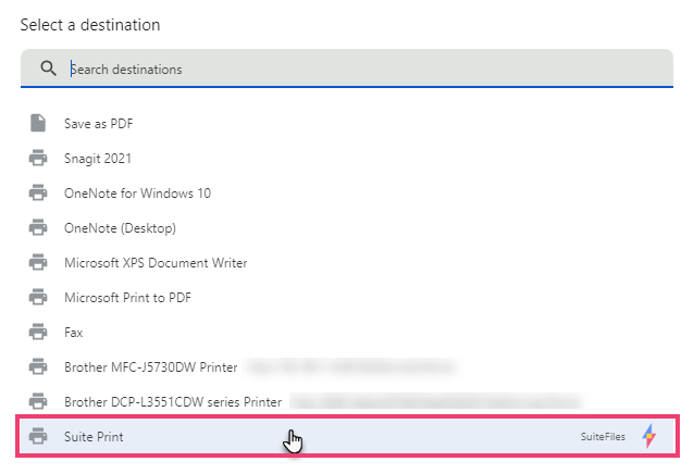 Saving PDFs to SuiteFiles using SuitePrint